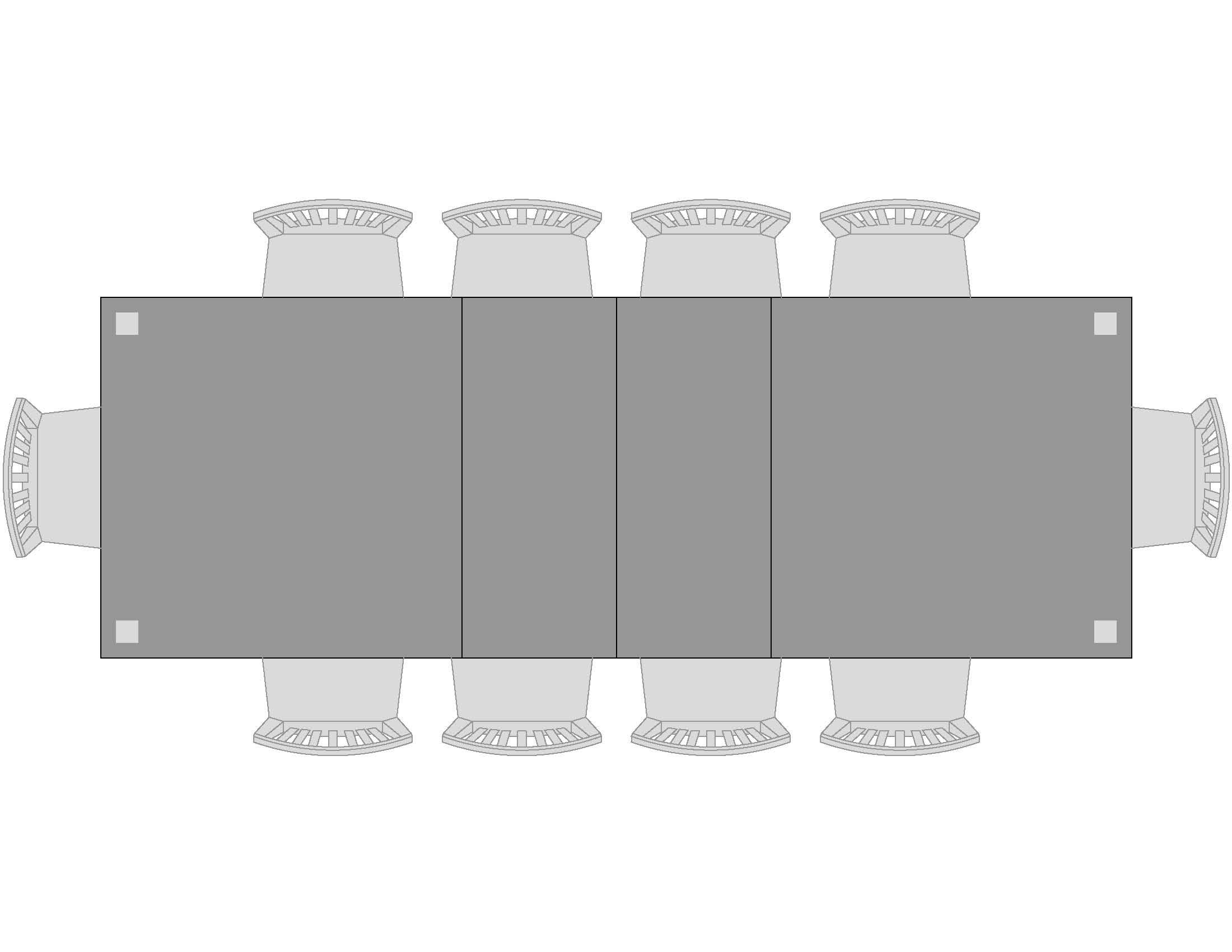 marseille dining table the range