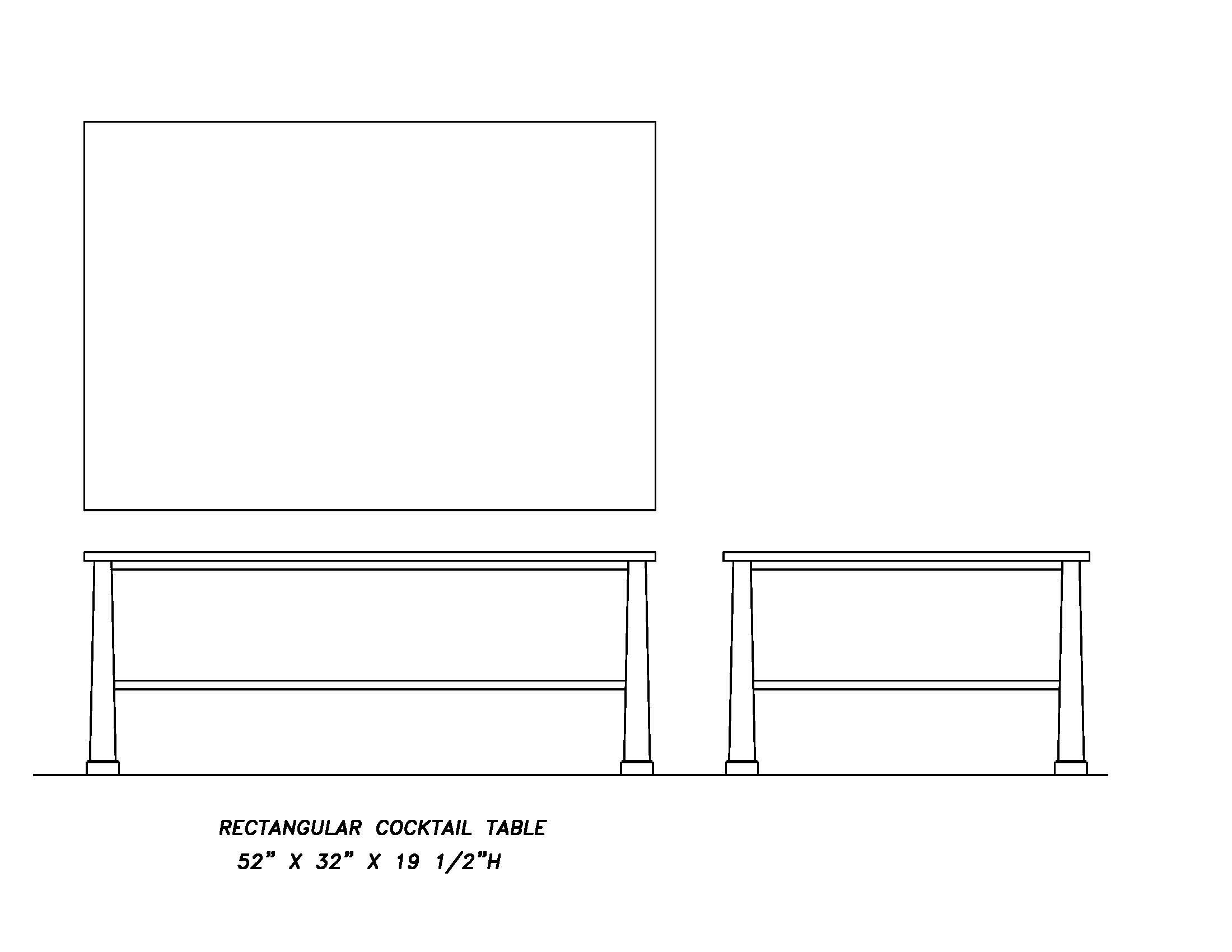 Merrill Rectangular Cocktail Table